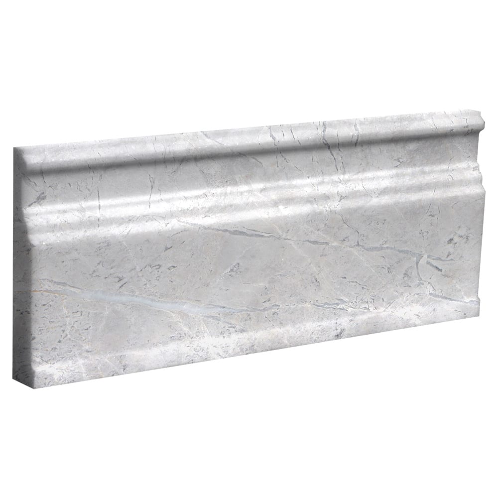 Avalanche Honed Modern Base Marble Moldings 5 1/16x12 | Marble Slab ...