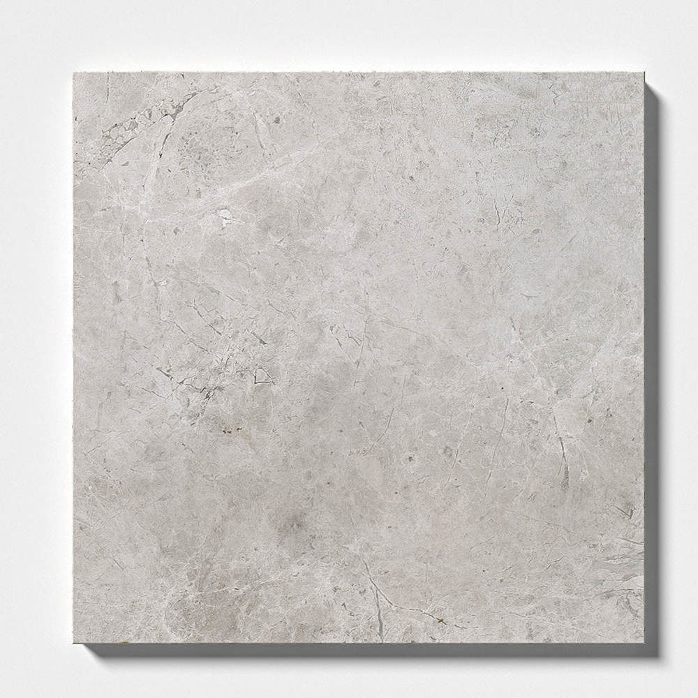 Silver Clouds Polished Marble Tile 12x12 Marble Slab Tureks Marble