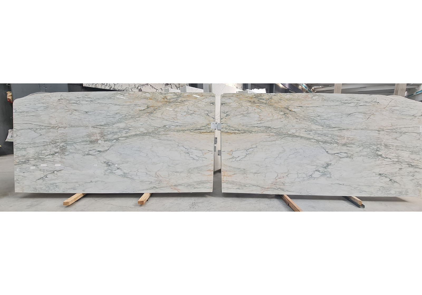 Calacatta Caldia Supreme Cilalı Mermer Plaka Random | Mermer Plaka ...